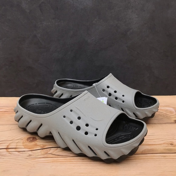 CROCS | Shoes | Crocs Echo Reflective Slide | Poshmark
